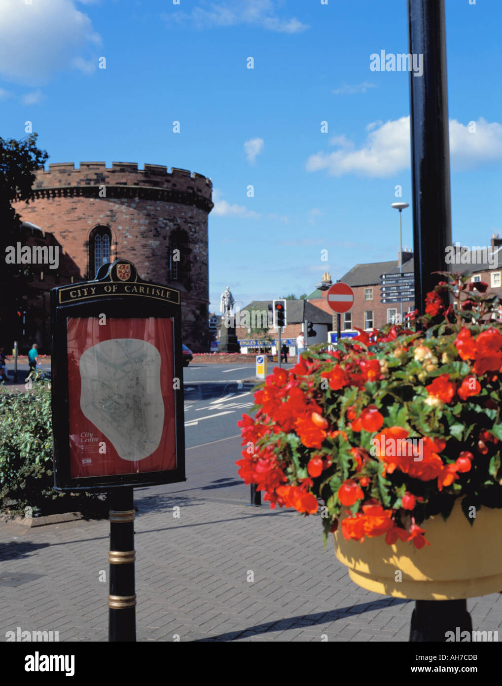 Carlisle map hi-res stock photography and images - Alamy