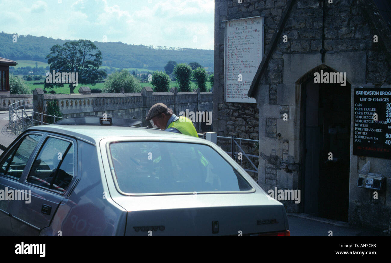 Bathampton toll bridge Somerset England Stock Photo - Alamy
