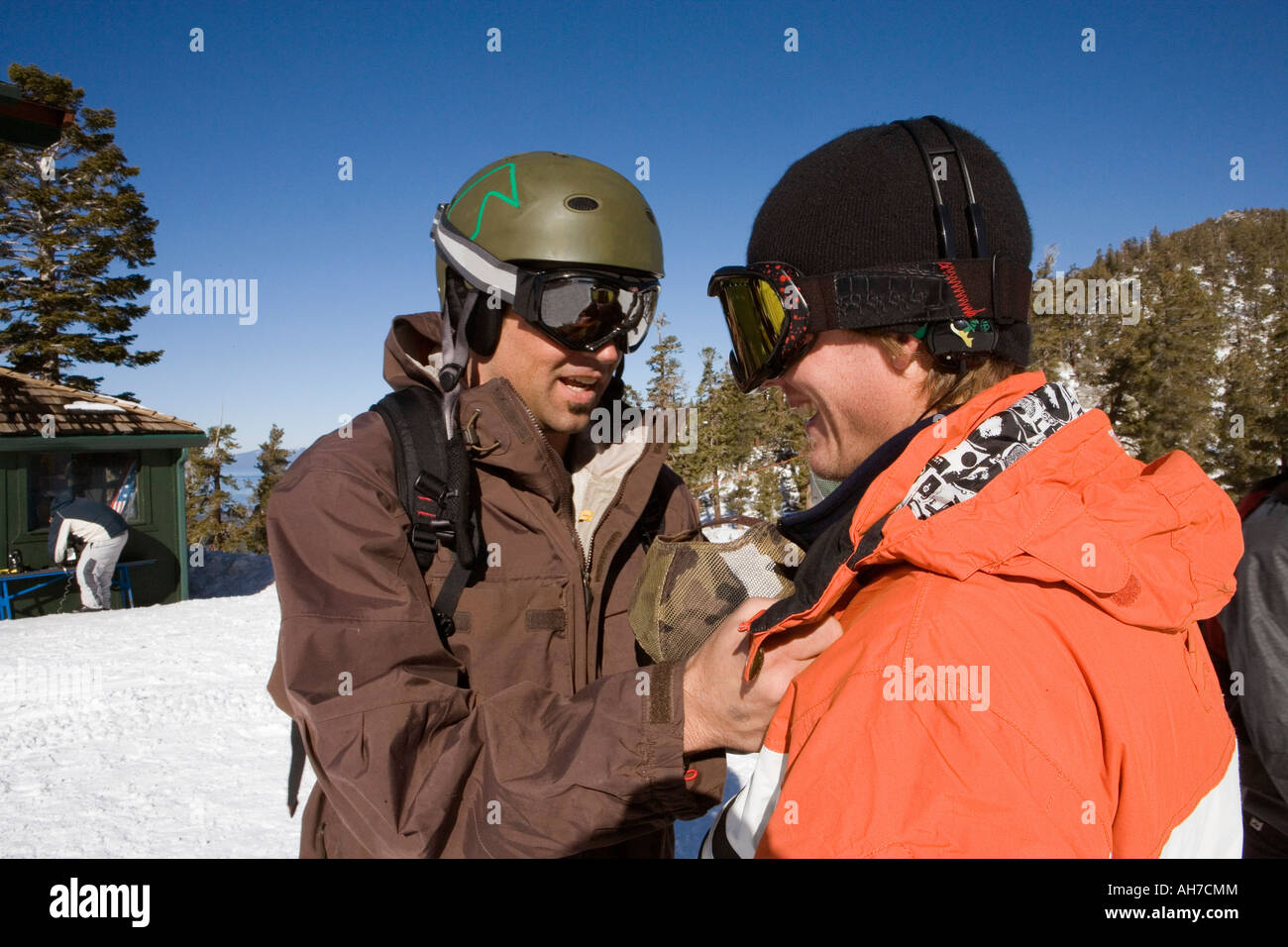 Man in jacket talking hi-res stock photography and images - Alamy