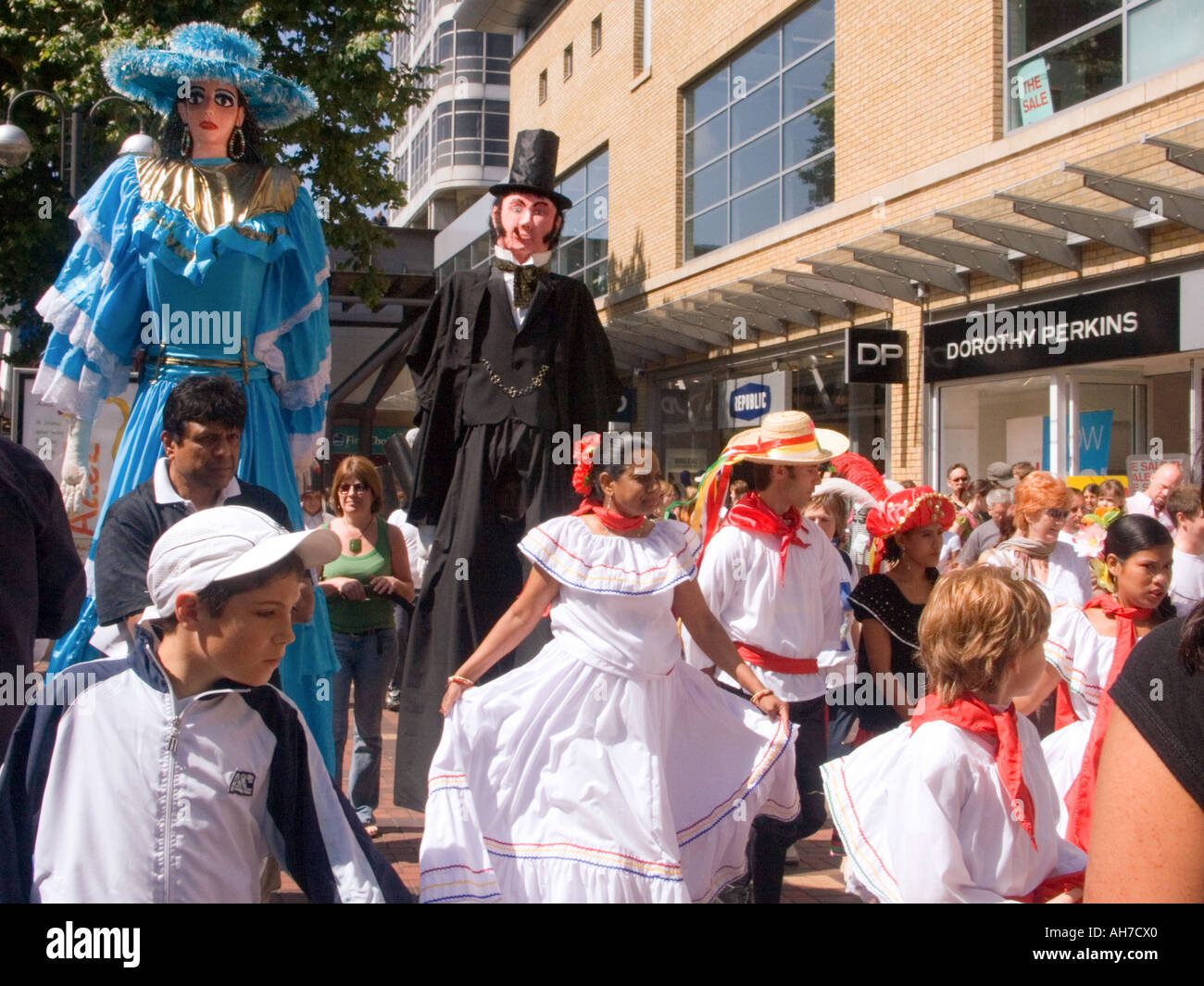 Brunel's 200th birthday parade Swindon Wiltshire England Stock Photo ...