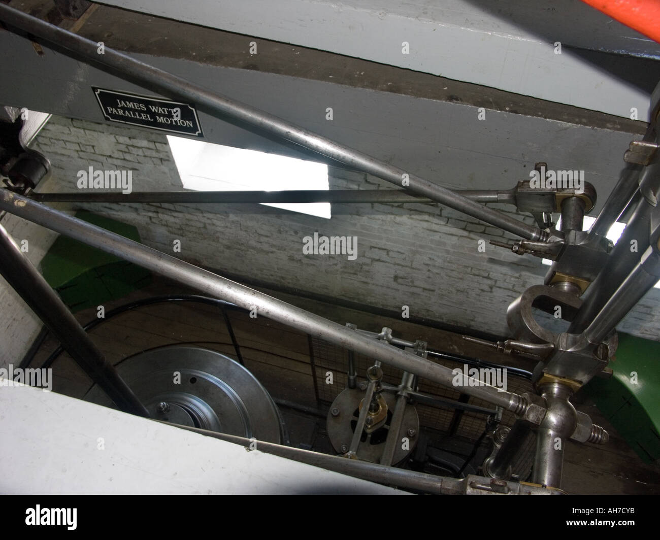 James Watt's parallel motion linkage system at Crofton Beam Engines ...