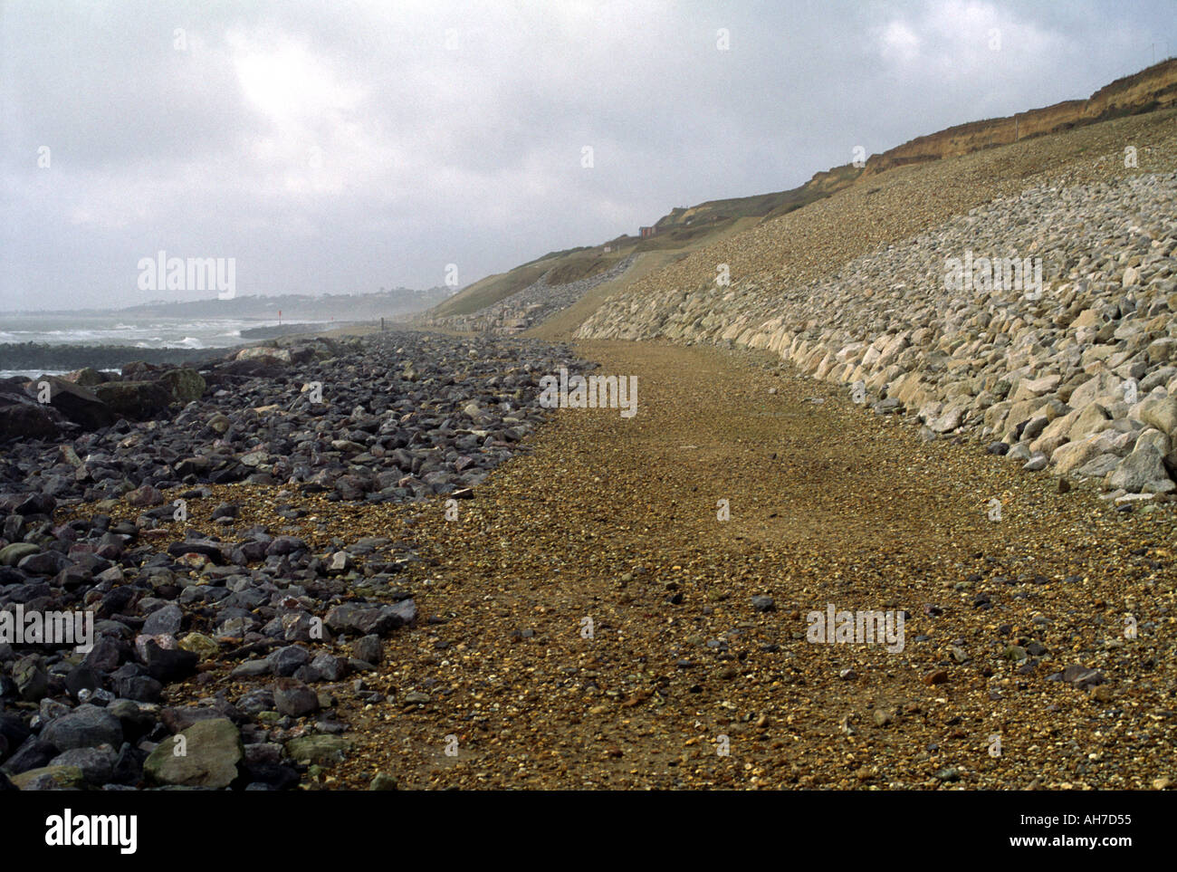 Barton on sea cliff rock hi-res stock photography and images - Alamy