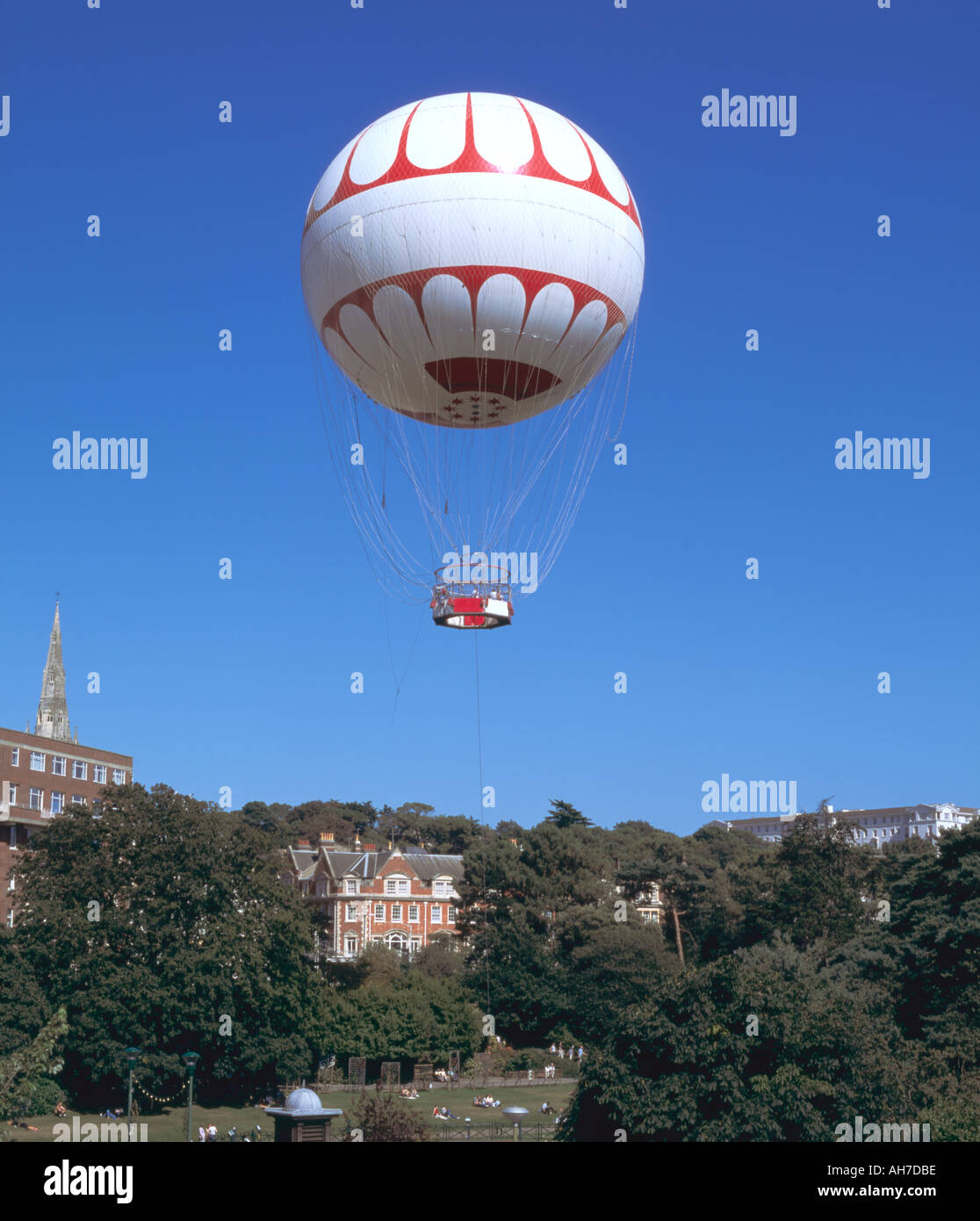 Bournemouth Eye Balloon Bournemouth Gardens Dorset England UK Stock ...