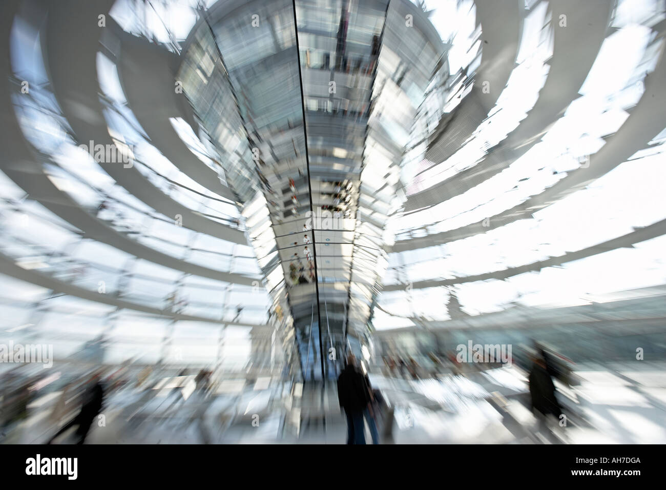 Reichstag Copula in the German national capital building Berlin Europe ...
