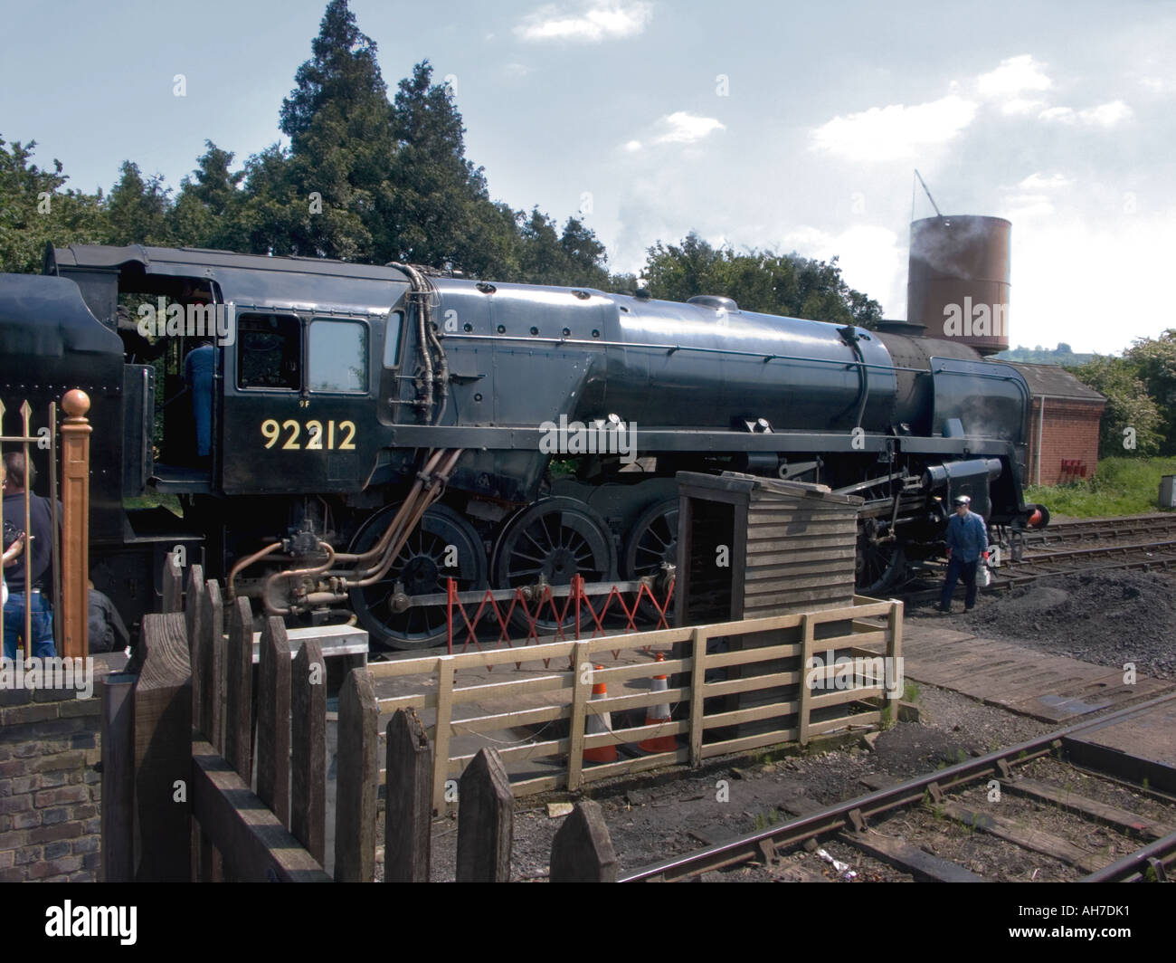 Steam locomotive 92212 hi-res stock photography and images - Alamy