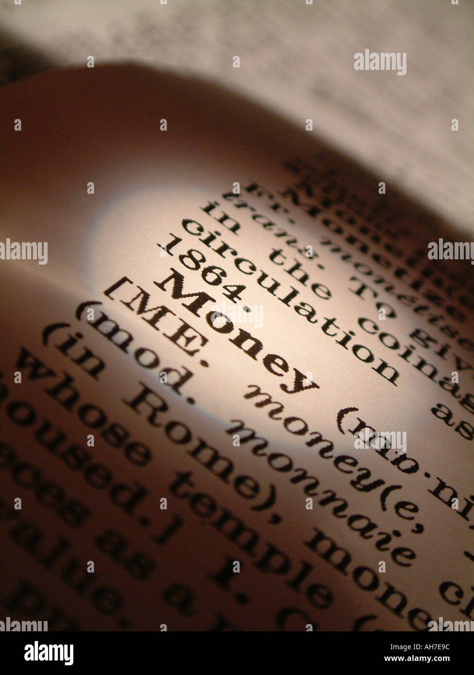 Money definition hi-res stock photography and images - Alamy