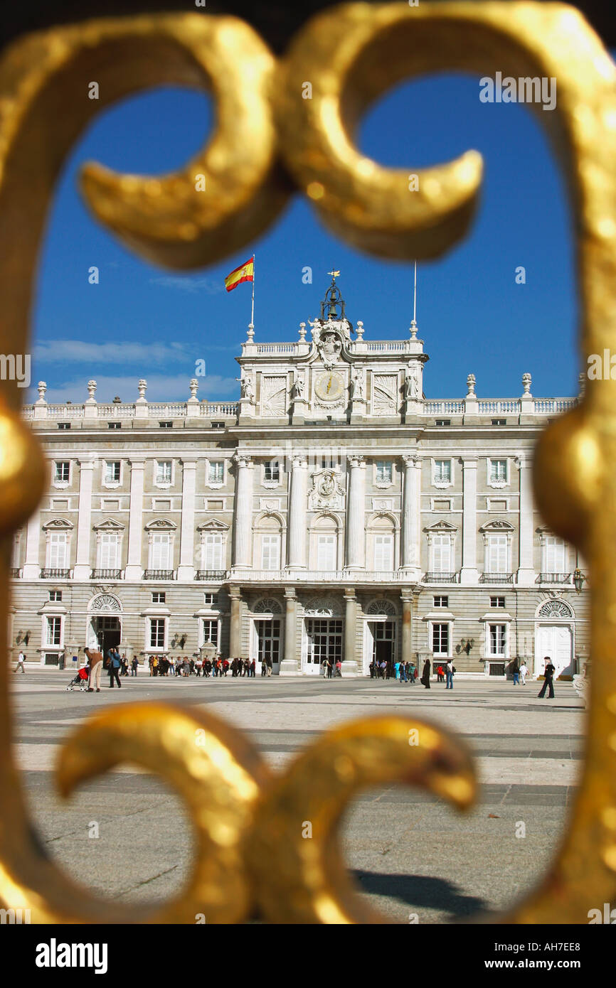 Madrid, Spain. Palacio Real. The Royal Palace Stock Photo - Alamy