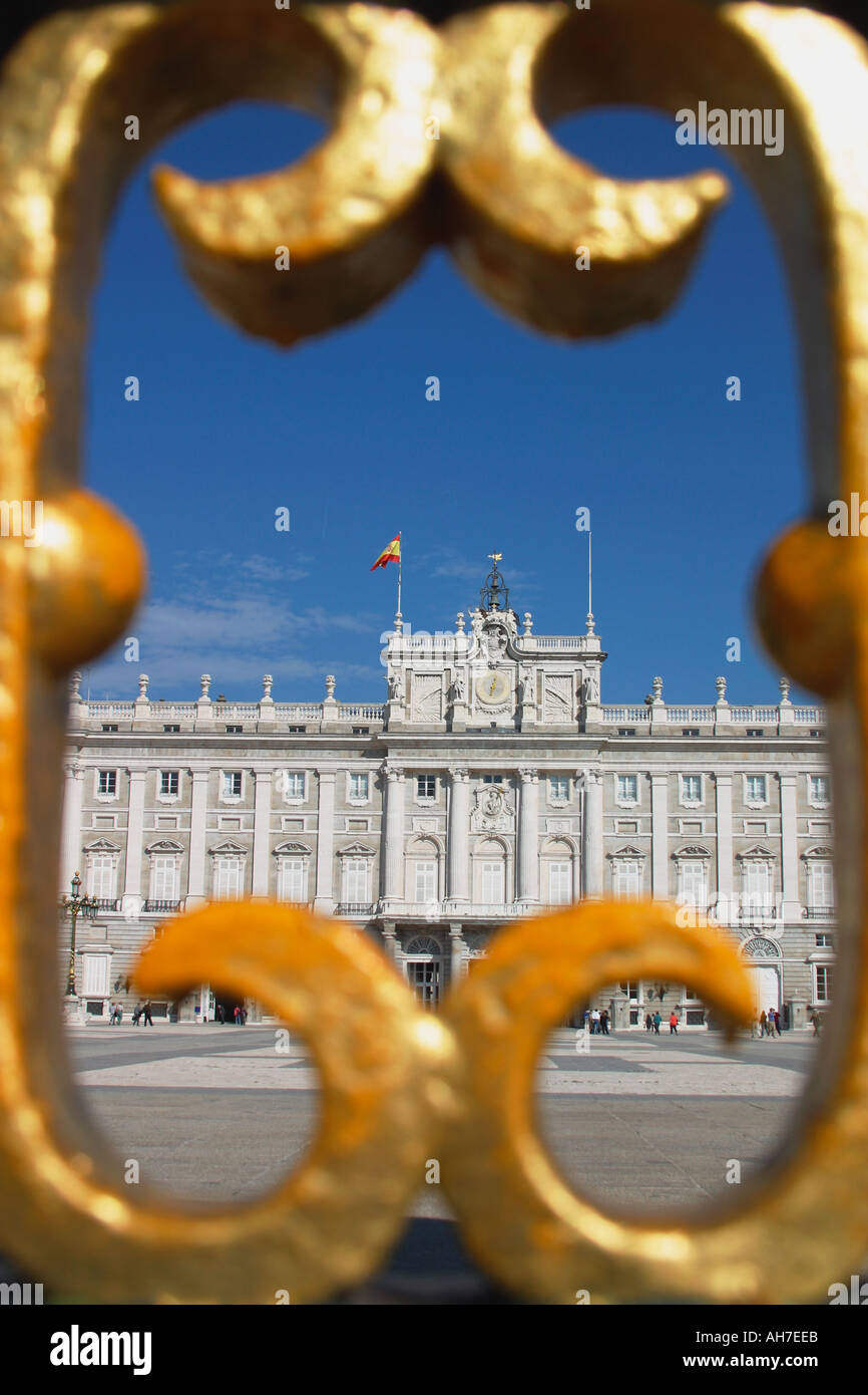 Madrid, Spain. Palacio Real. The Royal Palace Stock Photo - Alamy