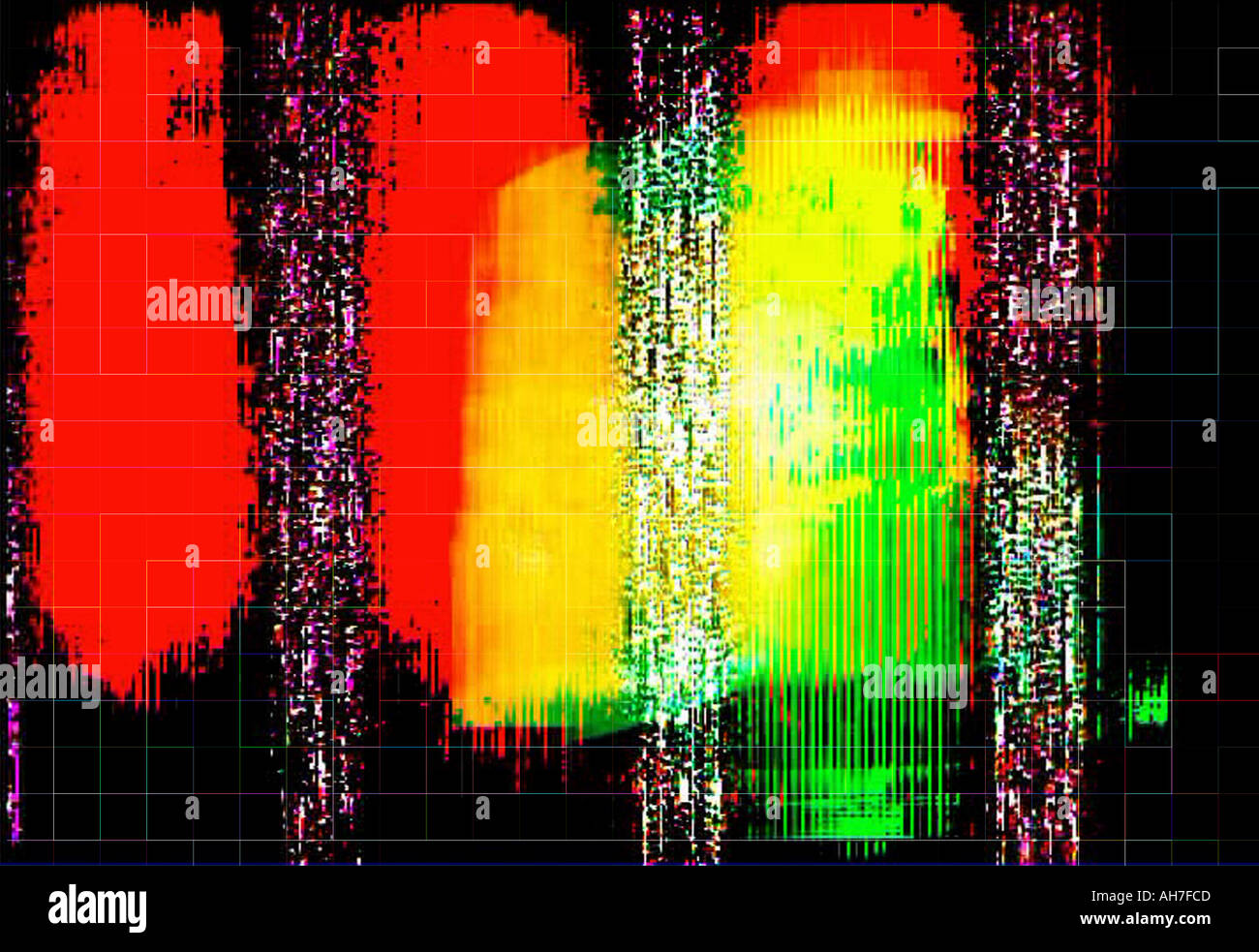 image of tv fuzz and static Stock Photo - Alamy