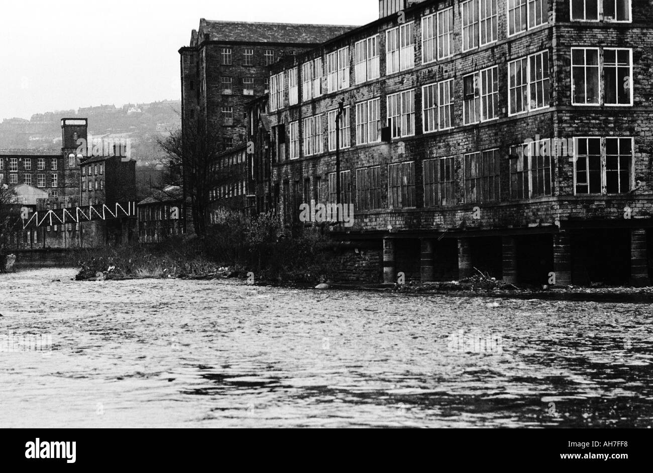 Sowerby Bridge Yorkshire England Circa 1978 Stock Photo - Alamy