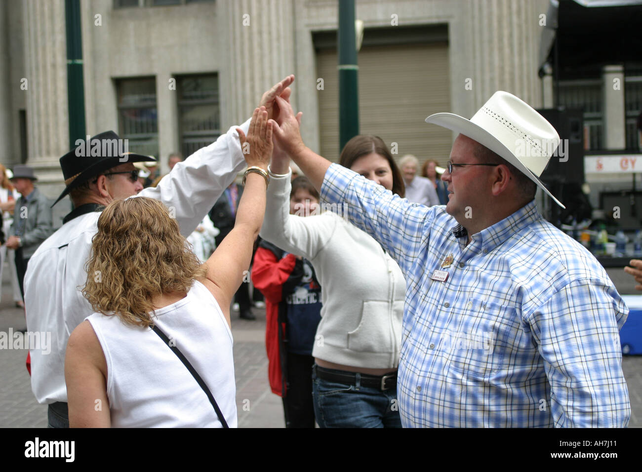 Calgary stampede canada dance hi-res stock photography and images - Alamy