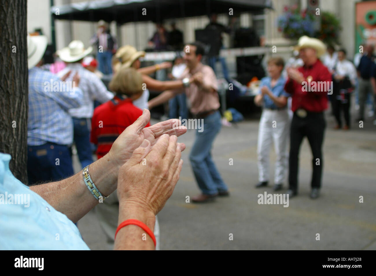 Time square red steps hi-res stock photography and images - Alamy