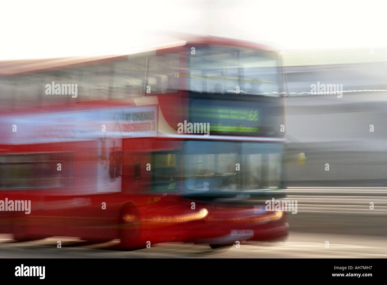 Double Decker Bus London UK Stock Photo - Alamy