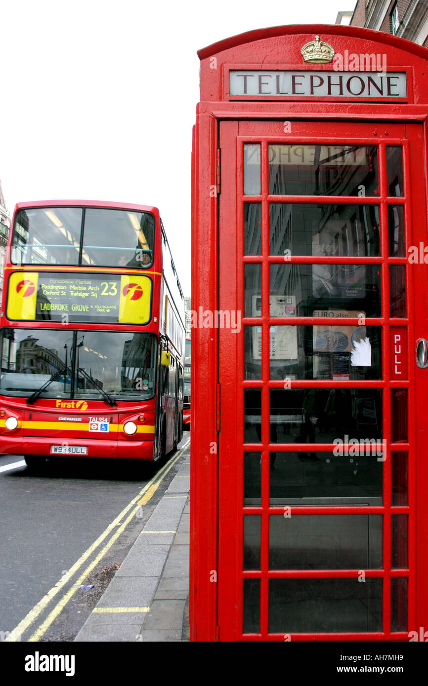 Double Decker Bus London UK Stock Photo - Alamy