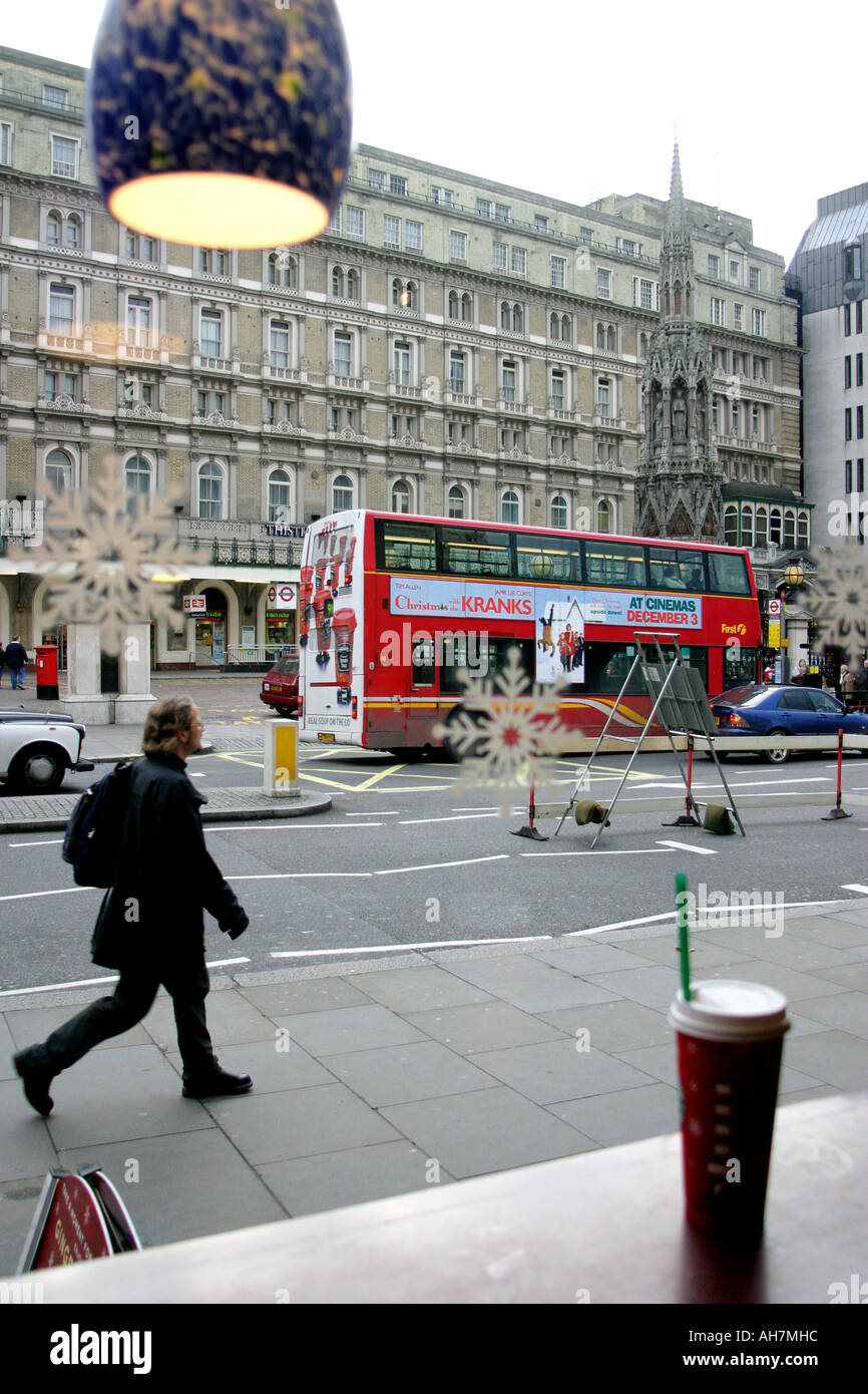 Double Decker Bus London UK Stock Photo - Alamy
