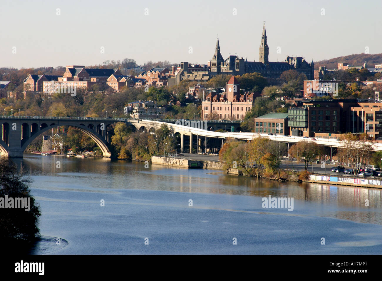 Georgetown dc skyline hi-res stock photography and images - Alamy