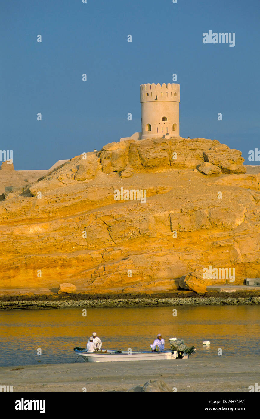 Old quarter Al Ayjah town of Sour Sur Sultanate of Oman Middle East ...