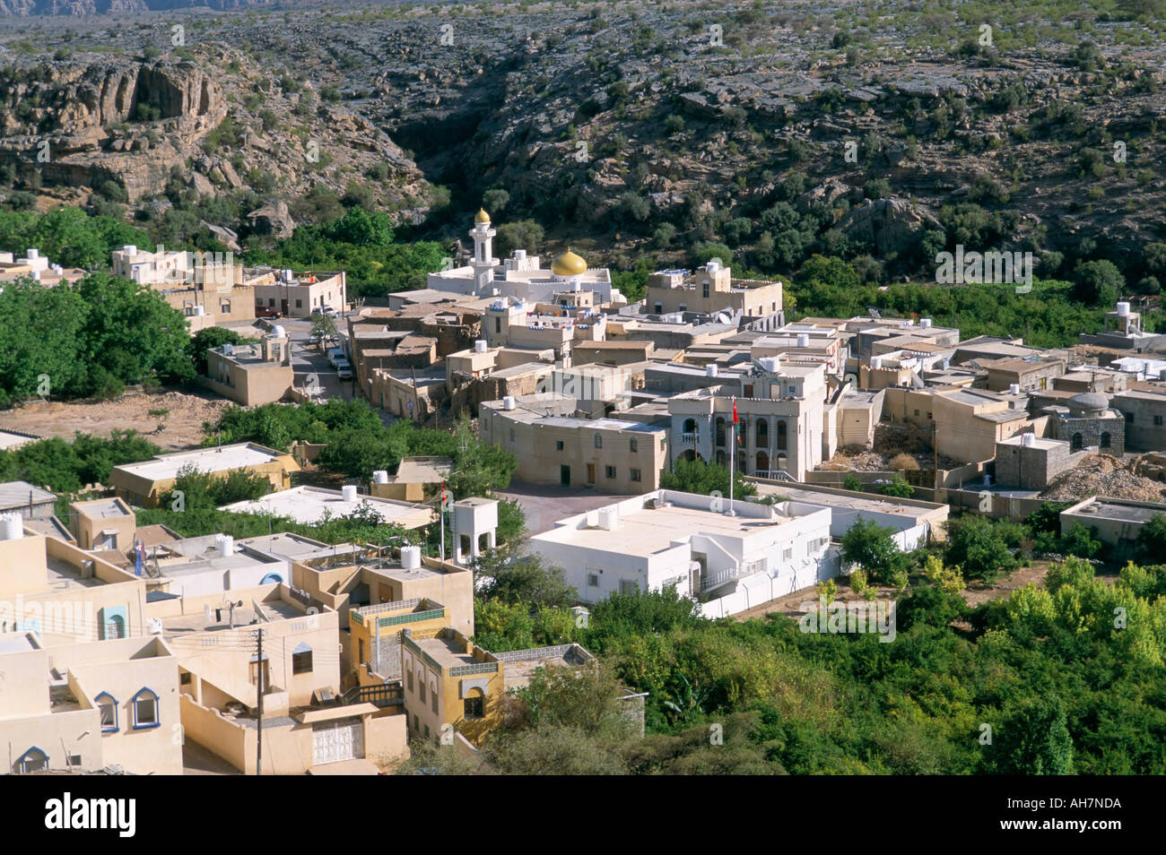 Village of Sayq Al Jabal Al Akkar region Hajar Mountains Sultanate of ...