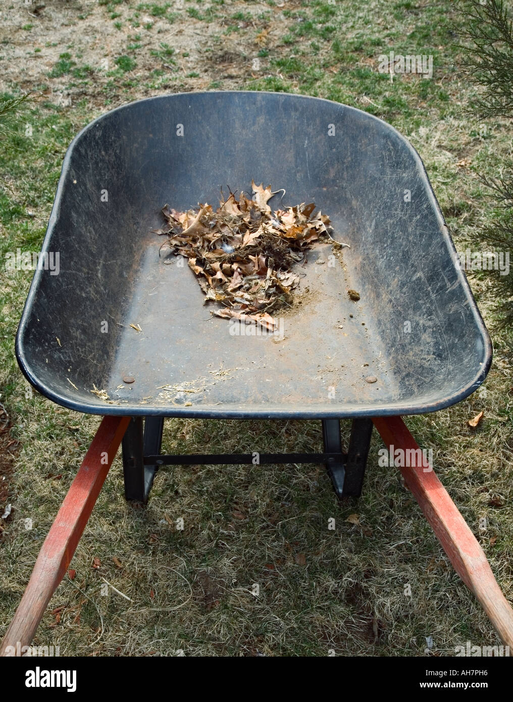 Wheelbarrow then hi-res stock photography and images - Alamy