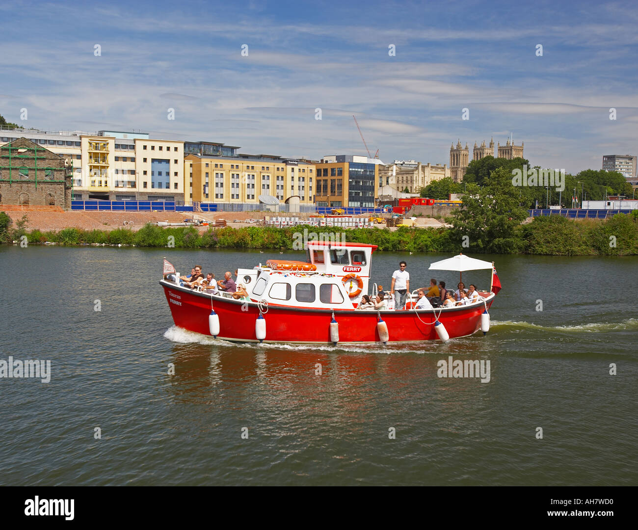 Bristol 'Taurus' Water Ferry in Bristol Harbour, Bristol, England, UK ...