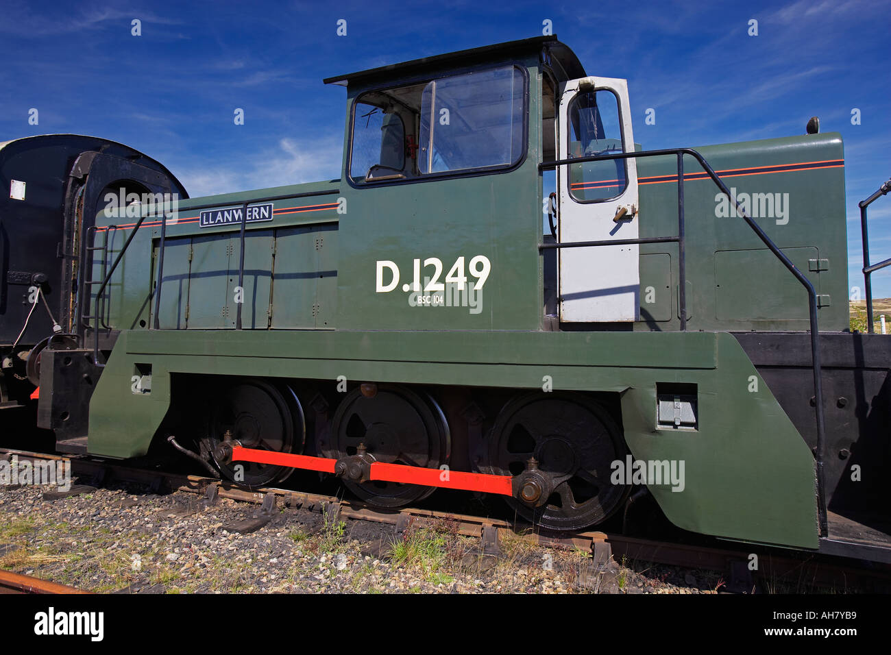 Locomotives in the Blaenavon and Pontypool Railway Museum South Wales ...