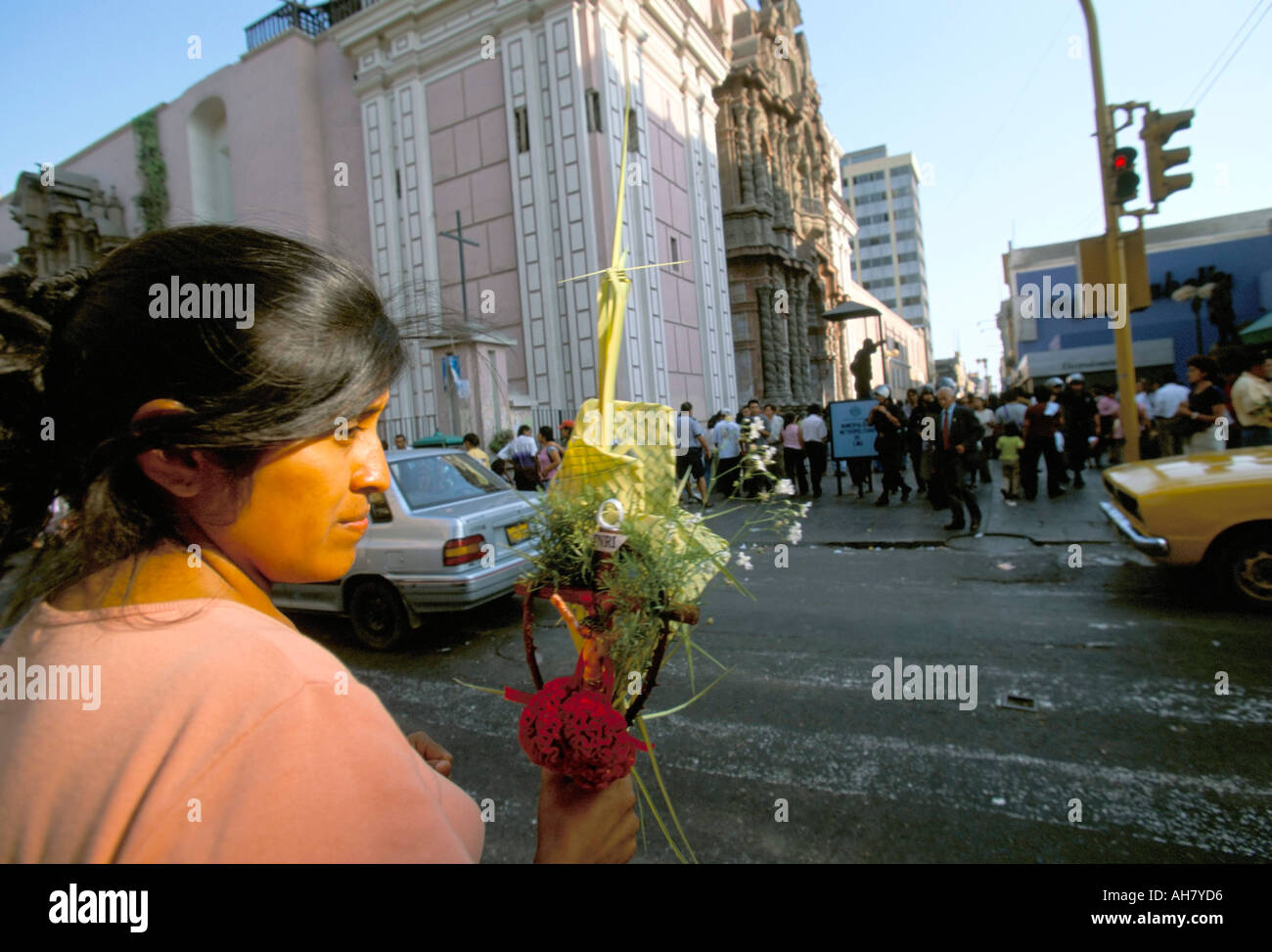 Easter Sunday Lima Peru South America Stock Photo - Alamy