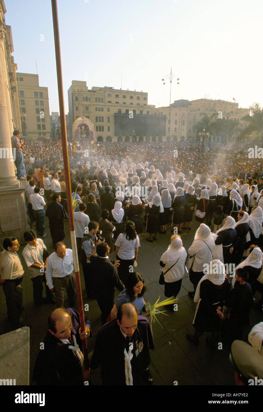 Easter Sunday Lima Peru South America Stock Photo - Alamy
