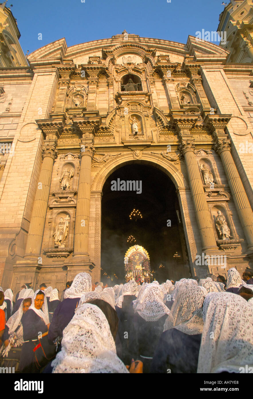 Easter Sunday Lima Peru South America Stock Photo - Alamy