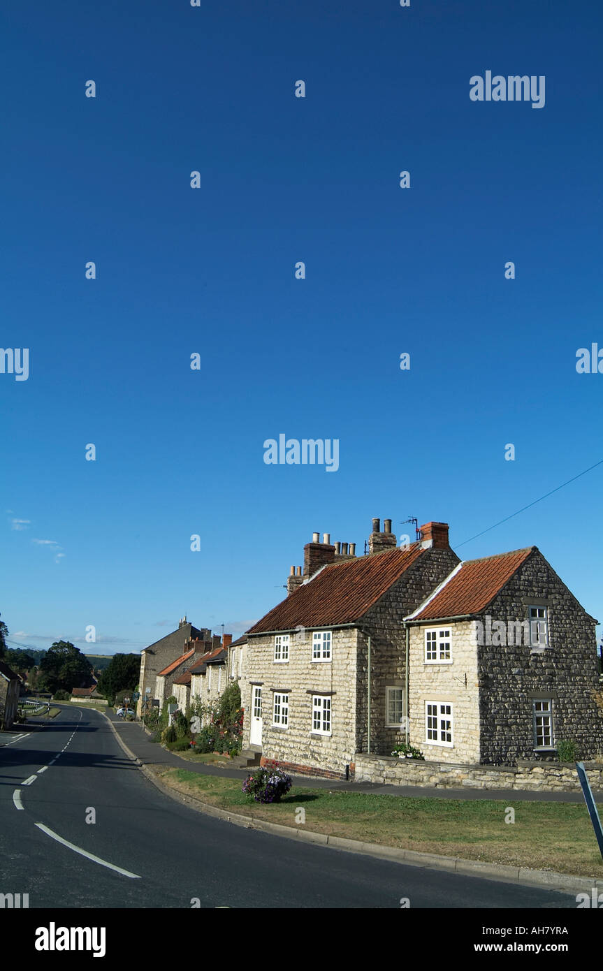 Hovingham, north, Yorkshire, village, England, English, Britain ...