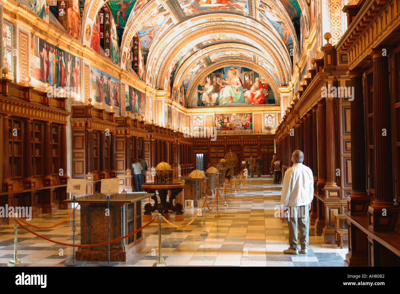 Library El Escorial Spain High Resolution Stock Photography and Images ...