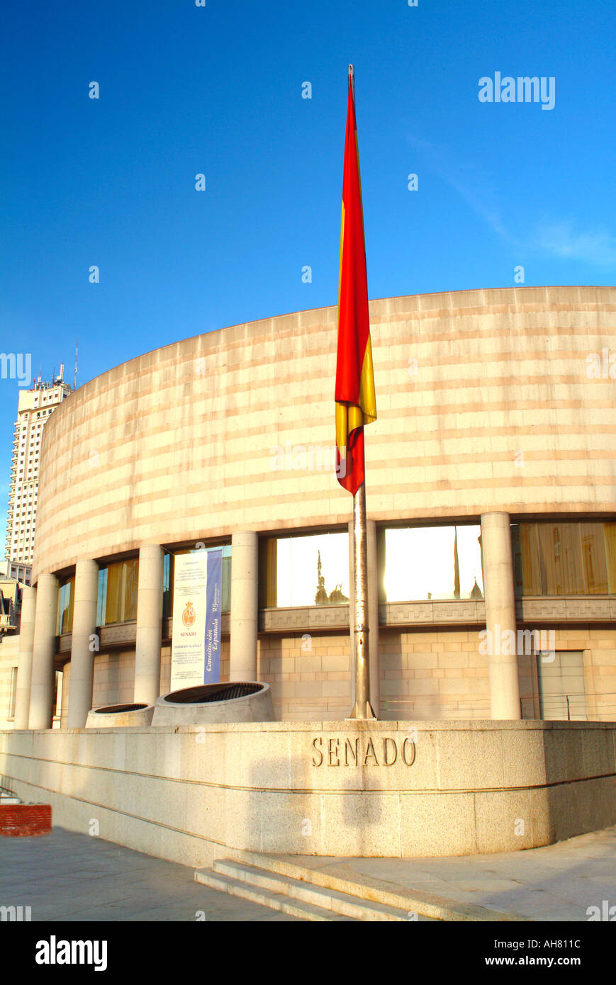 Senado building in Madrid Spain Stock Photo - Alamy