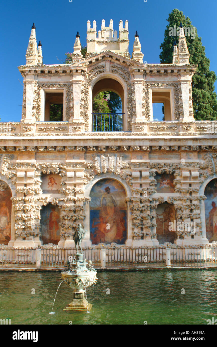 Real Alcazar Palace in Seville Spain Stock Photo - Alamy