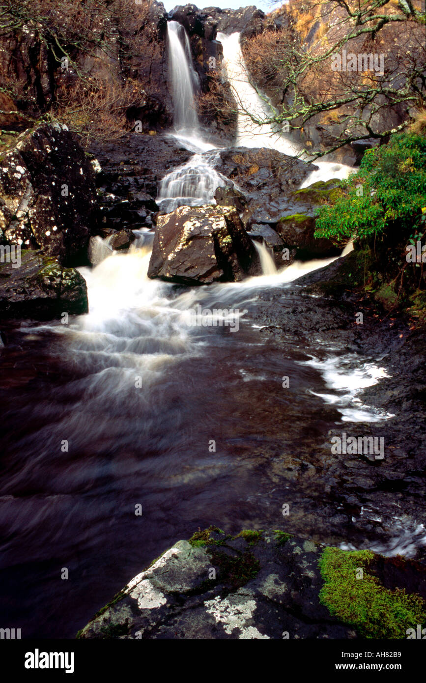 Waterfall Isle of Mull Stock Photo - Alamy