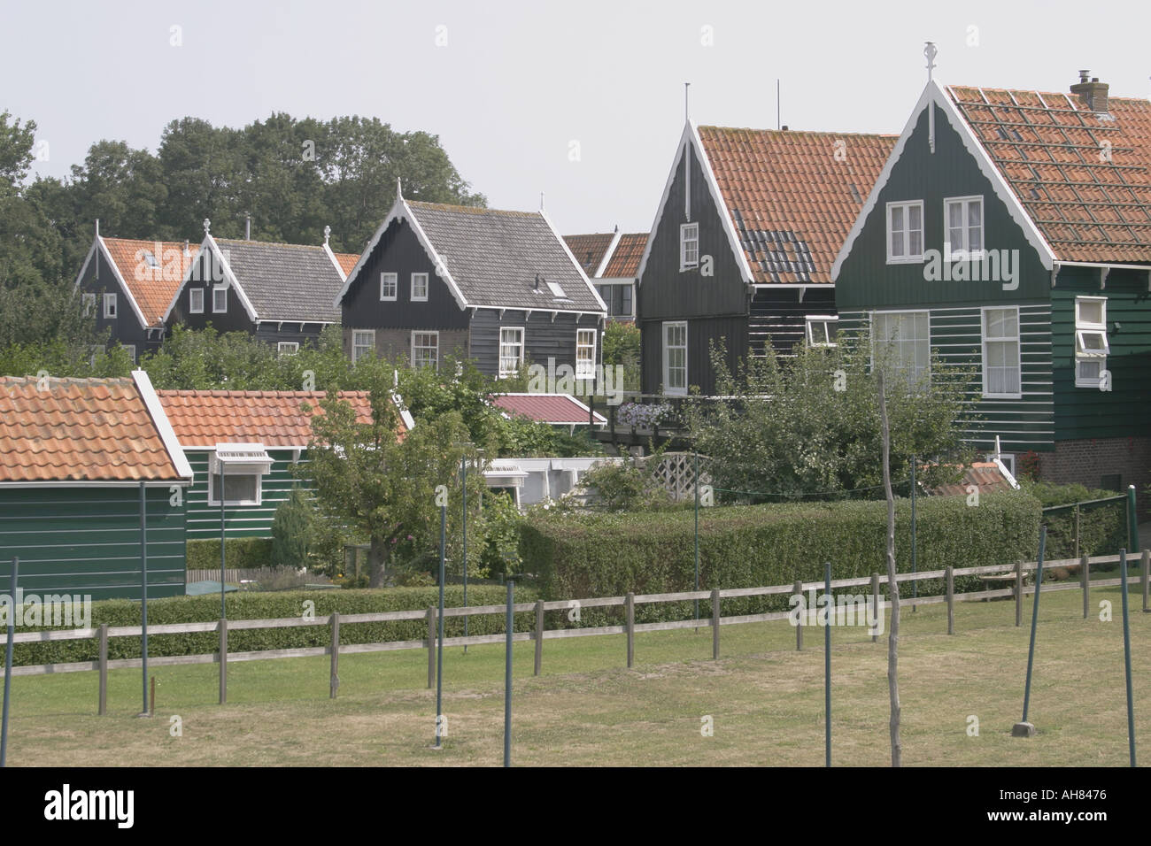 Marken Holland Typical architecture Stock Photo - Alamy