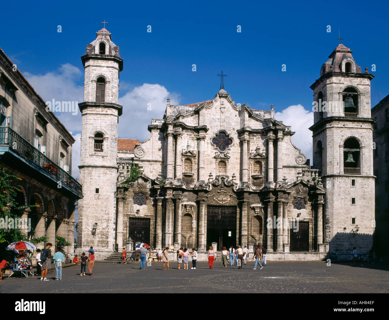 Havana Cuba The Cathedral Stock Photo - Alamy