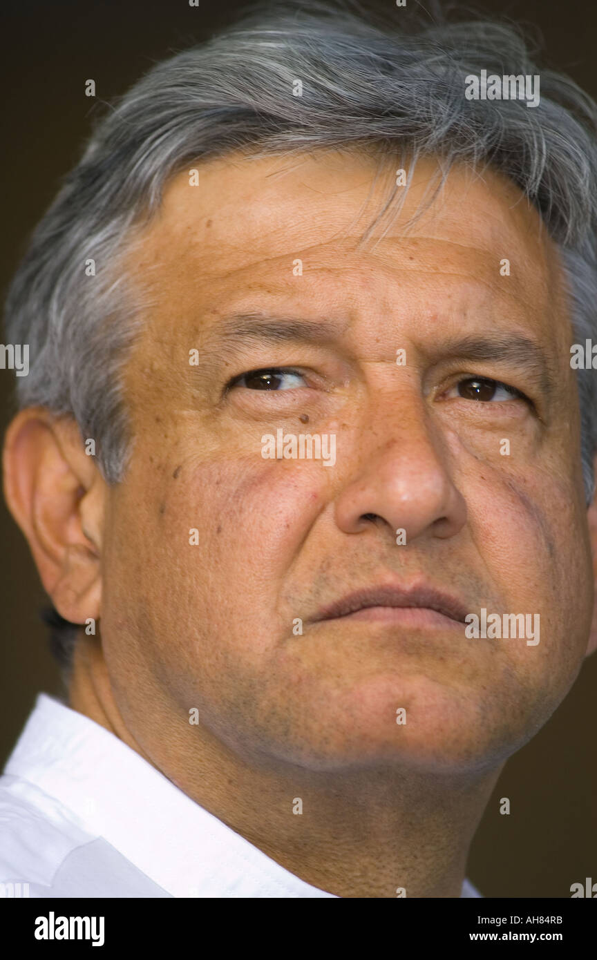 Andres manuel lopez obrador portrait hi-res stock photography and ...