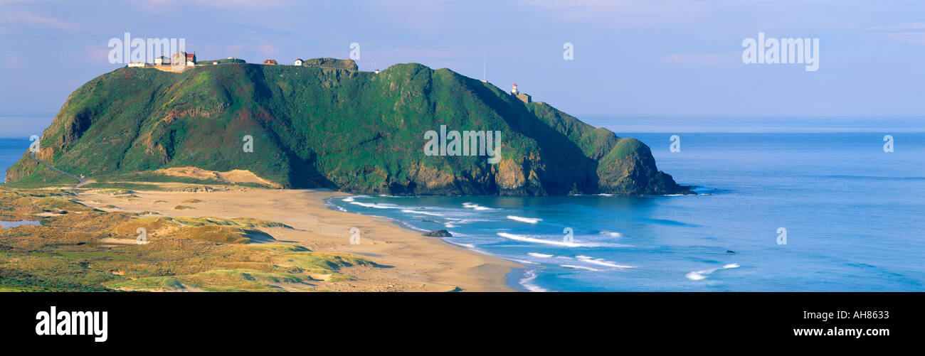 Point Sur Lighthouse at Big Sur California coast Stock Photo - Alamy