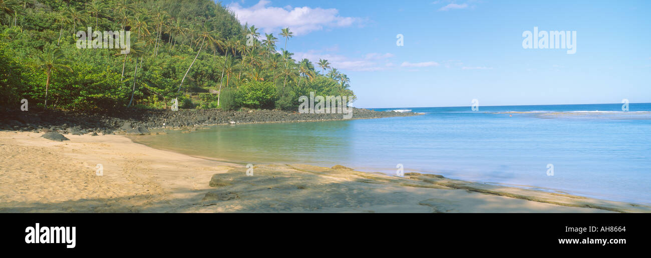 Kailio Beach in Ha ena State Park Na Pali Coast Kauai Hawaii Stock ...