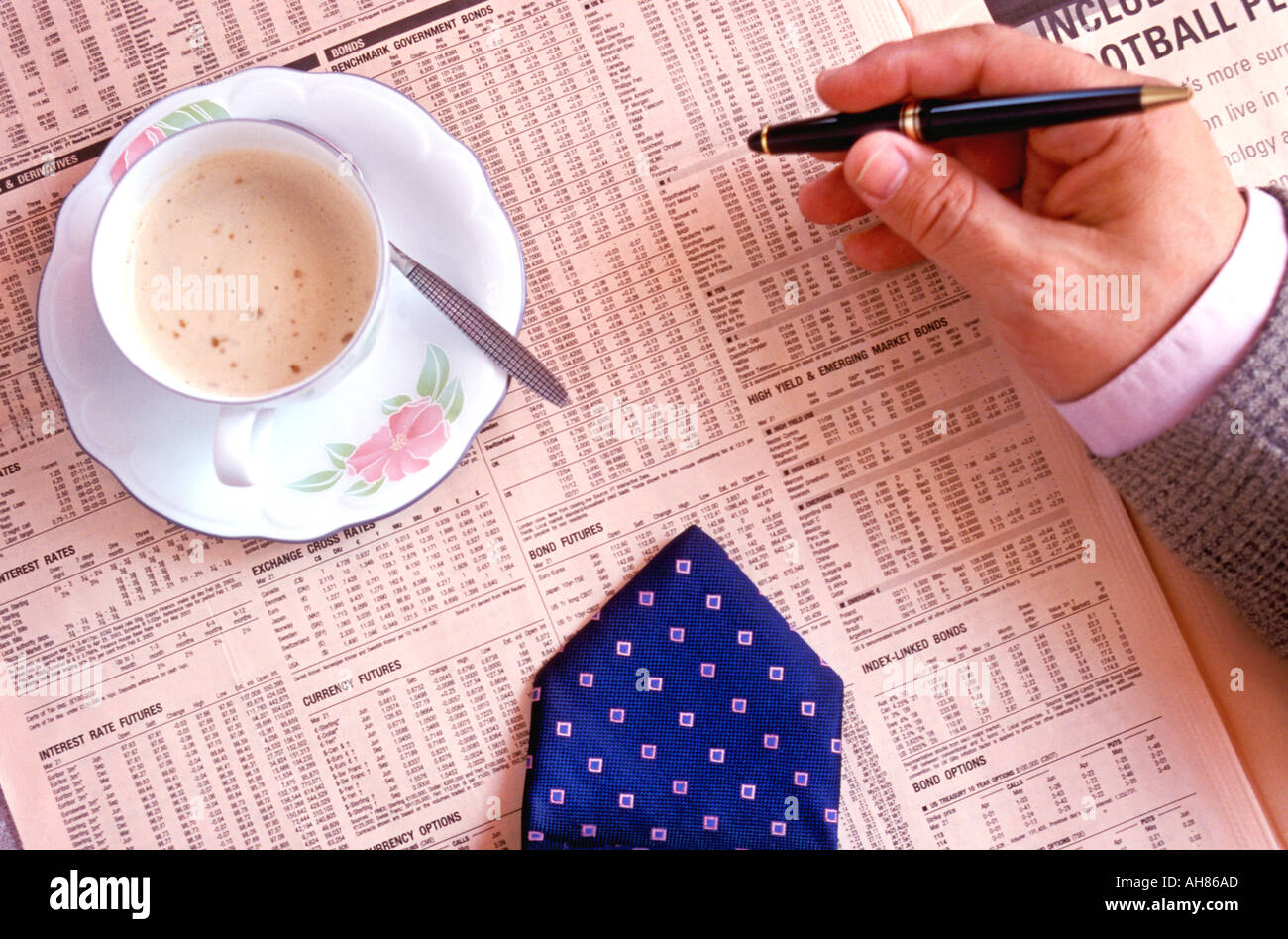 Market news hi-res stock photography and images - Alamy