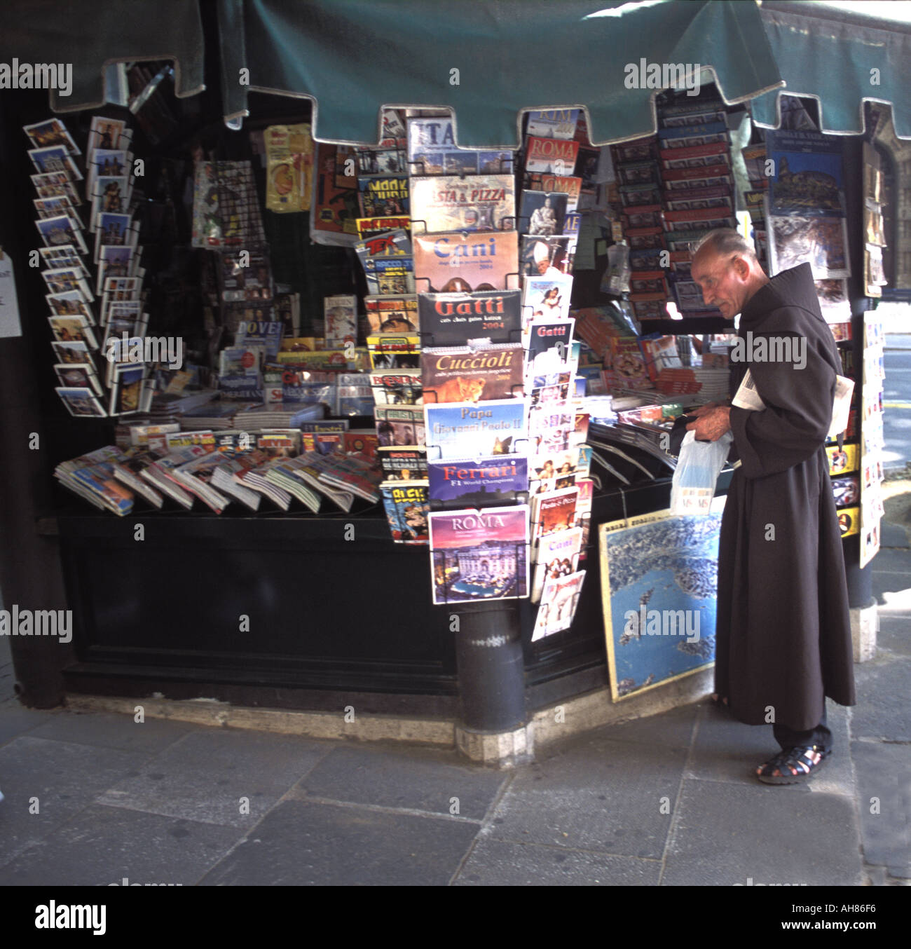 Monk rome hi-res stock photography and images - Alamy