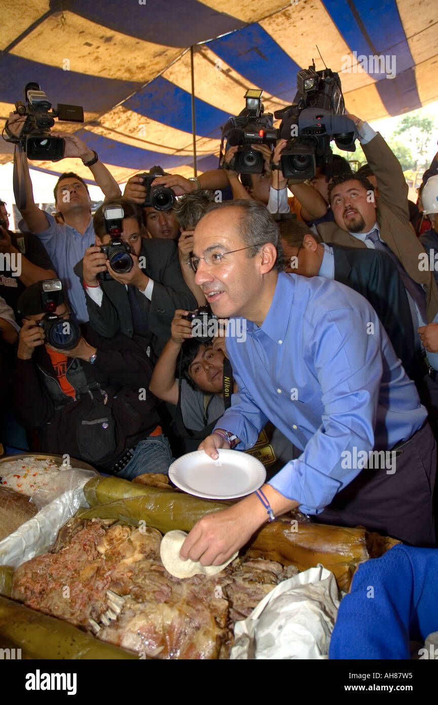 Felipe Calderon of Mexico s National Action Party PAN Stock Photo - Alamy