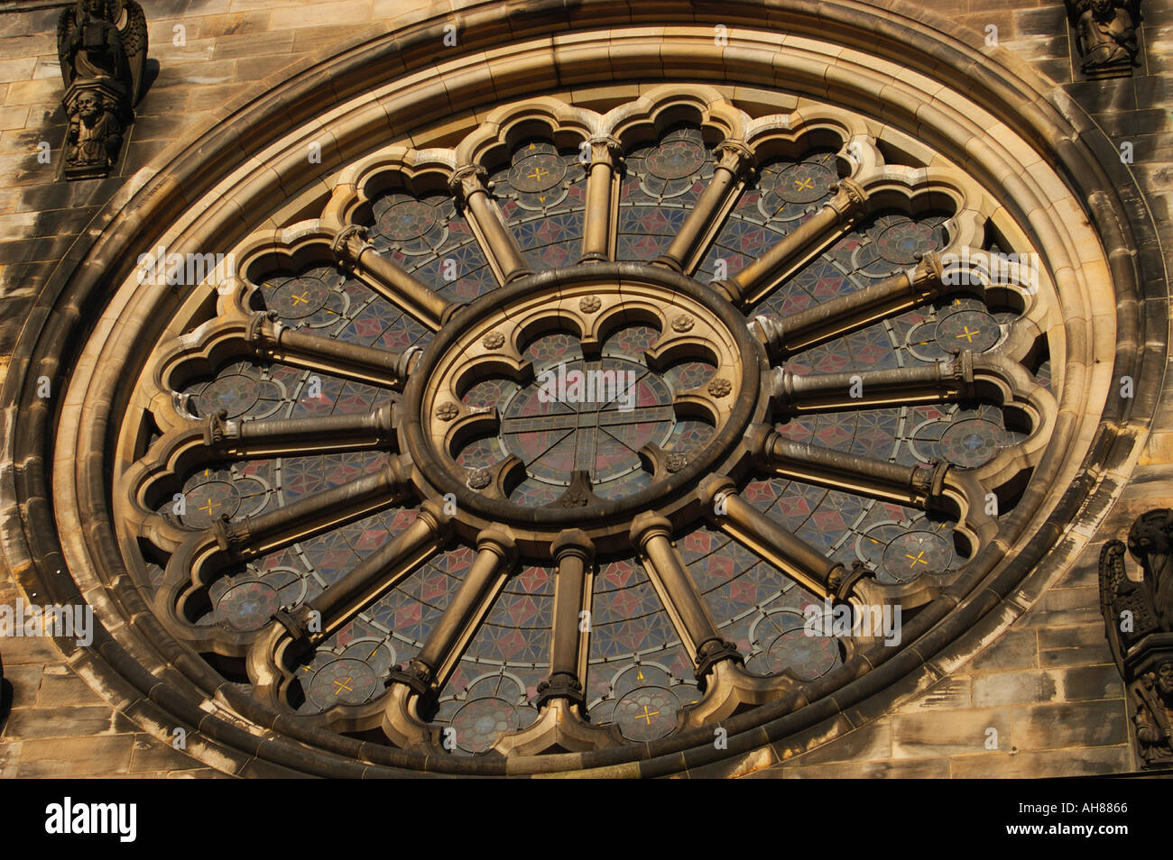 Bremen (Cathedral window)Germany Stock Photo - Alamy