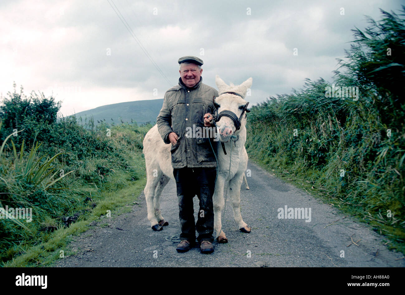 Man with donkey hi-res stock photography and images - Alamy