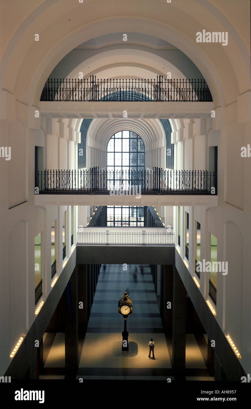 RepublicBank Center interior building is now named Bank of America ...