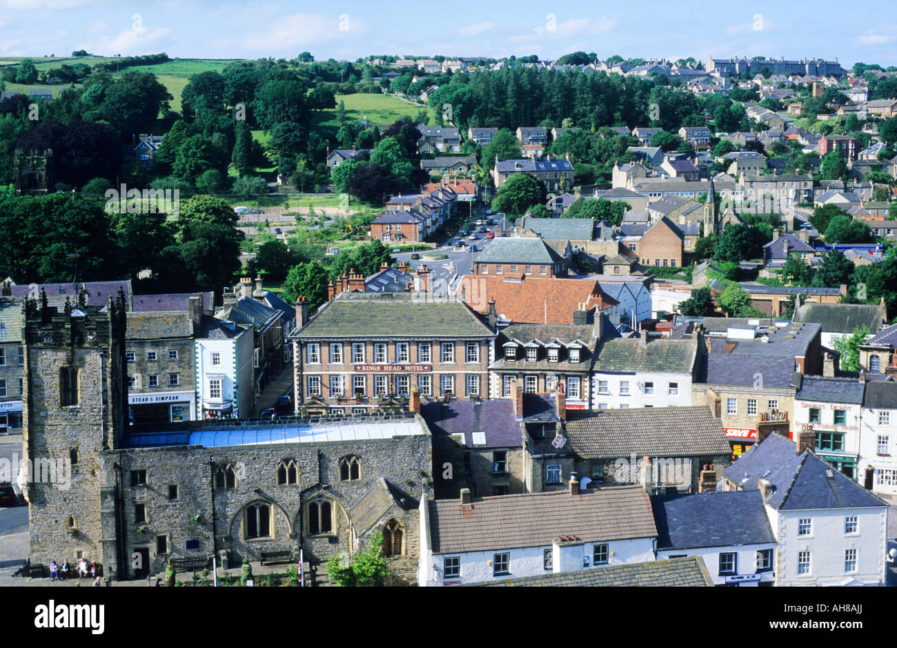 Richmond Town Yorkshire High Resolution Stock Photography and Images ...