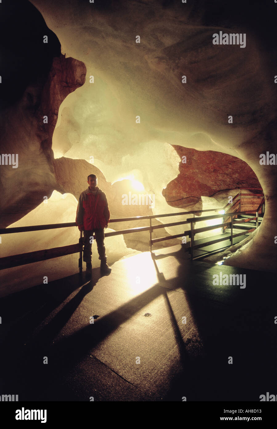 Dachstein Ice Cave in Austria Stock Photo - Alamy