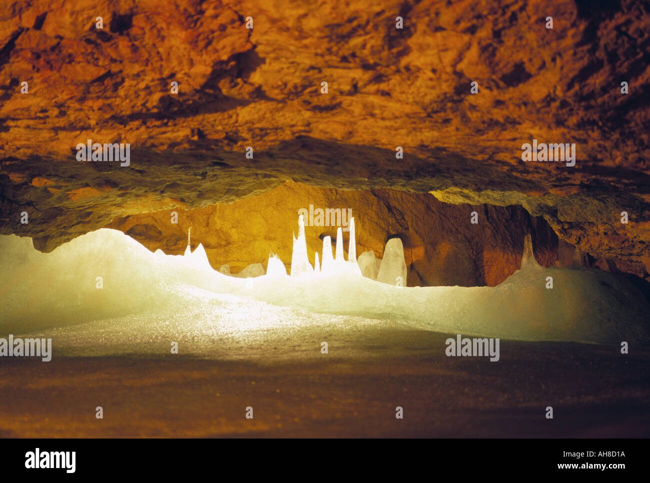 Dachstein Ice Cave in Austria Stock Photo - Alamy