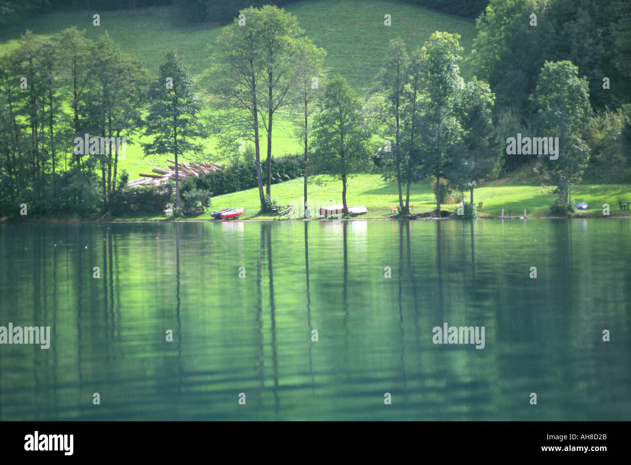 Schloss fuschl fuschlsee salzkammergut austria hi-res stock photography ...