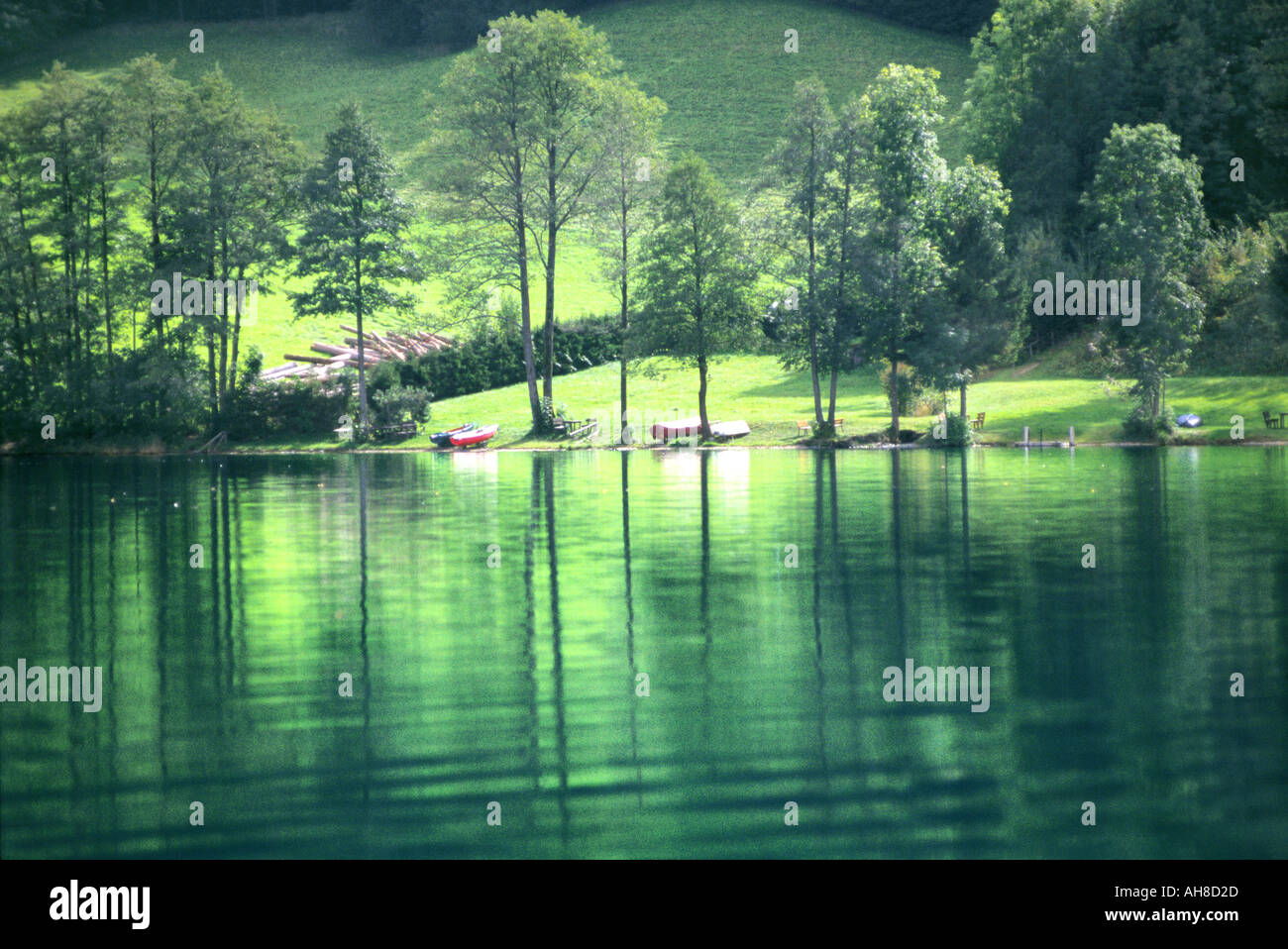 Austria Salzkammergut Fuschlsee Fuschl lake Hotel Schloss hotel castle ...