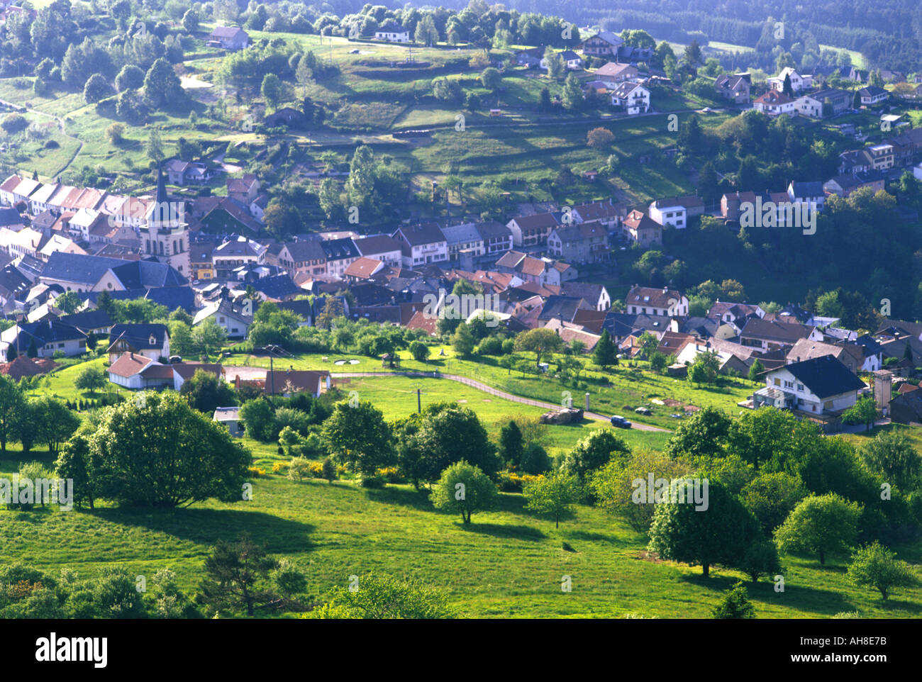 France Alsace Rocher de Dabo Stock Photo - Alamy